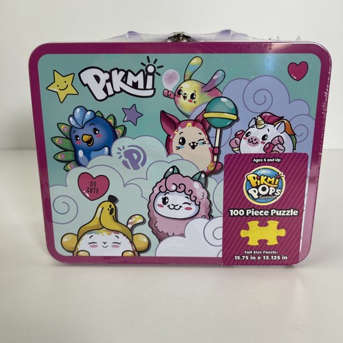 Pikmi Pops Surprise 100 Piece 15.75x13.125 in Puzzle & Tin Lunch Box ...