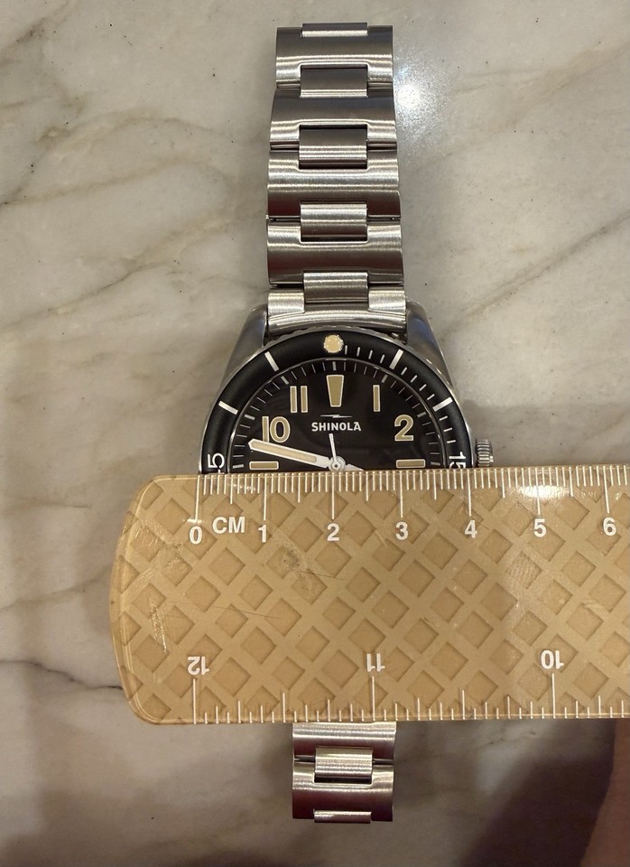 Men’s Shinola Duck Watch With Stainless And Rubber Bands | eBay