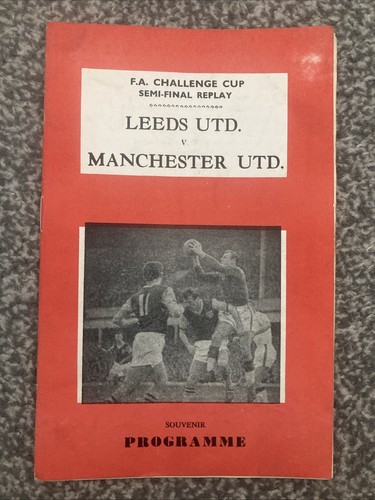 Manchester United v Leeds United FA Cup Semi Final Replay 69/70 (Pirate ...