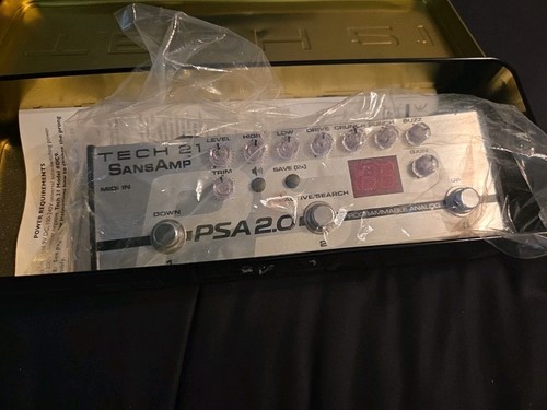 Tech 21 PSA 2.0 Programmable Pre-Amp Pedal -Used 837088002493| eBay