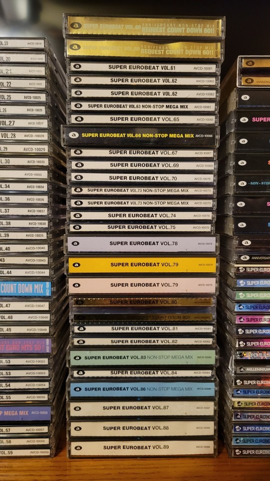 SUPER EUROBEAT CDs YOU PICK! Initial D Avex Japan Import That's ...