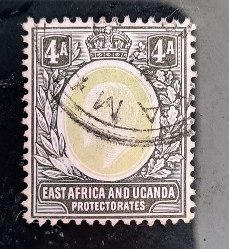 British Empire East Africa & Uganda Protectorate 4A Used Stamp | eBay UK