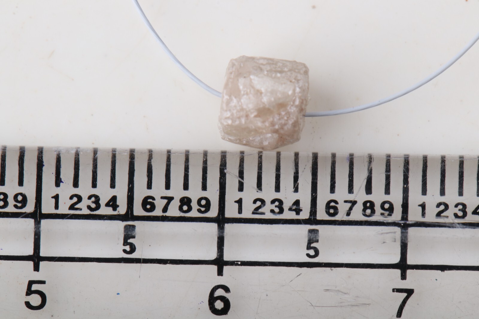 1.40Ct Snow White Loose Cube/Box Raw Diamond 5.30MM Drilled Rough Diamond DB151 | eBay