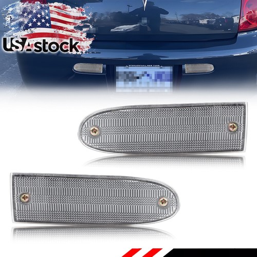 2X Clear Lens Rear Bumper Backup Reverse Lights For 2000-2009 G5 Monte ...