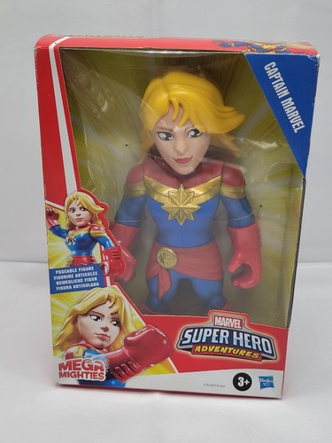 Marvel Super Hero Adventures: Mega Mighties CAPTAIN MARVEL Figure (2018 ...