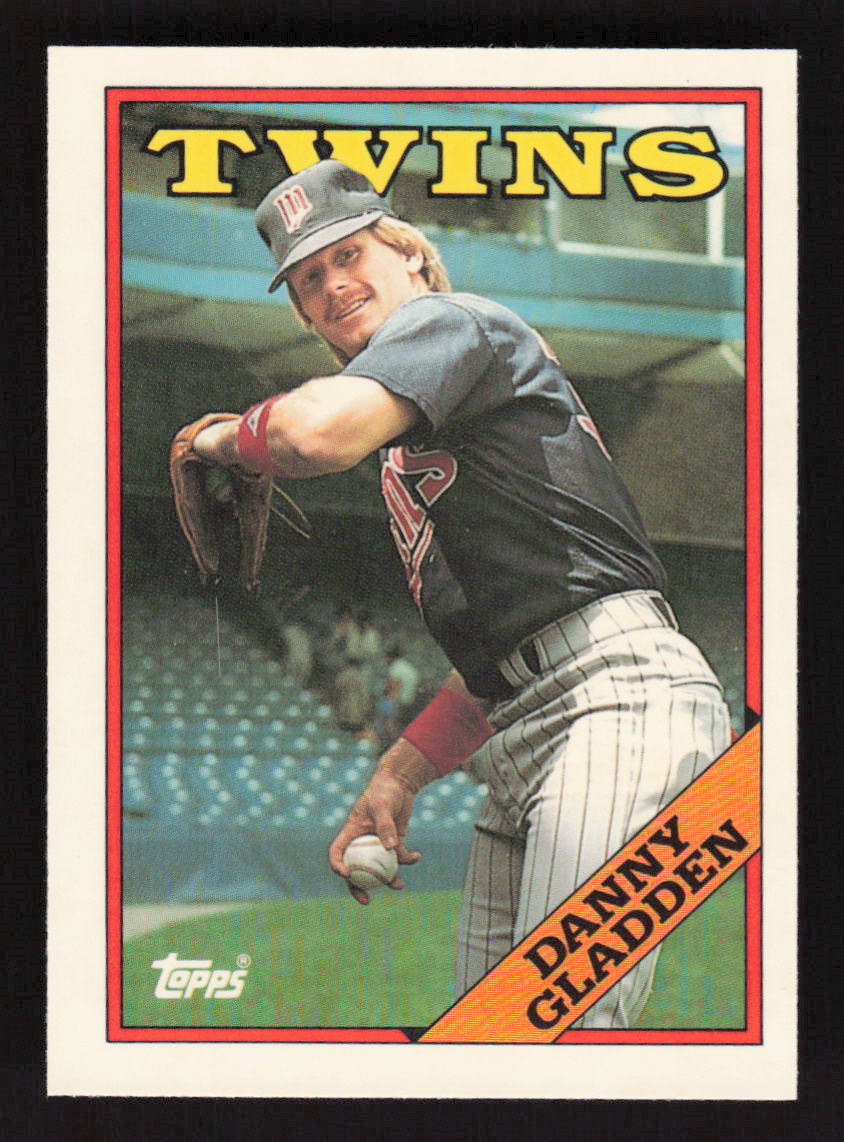 1988 Topps Tiffany Set-Break #502 Danny Gladden Minnesota Twins | eBay