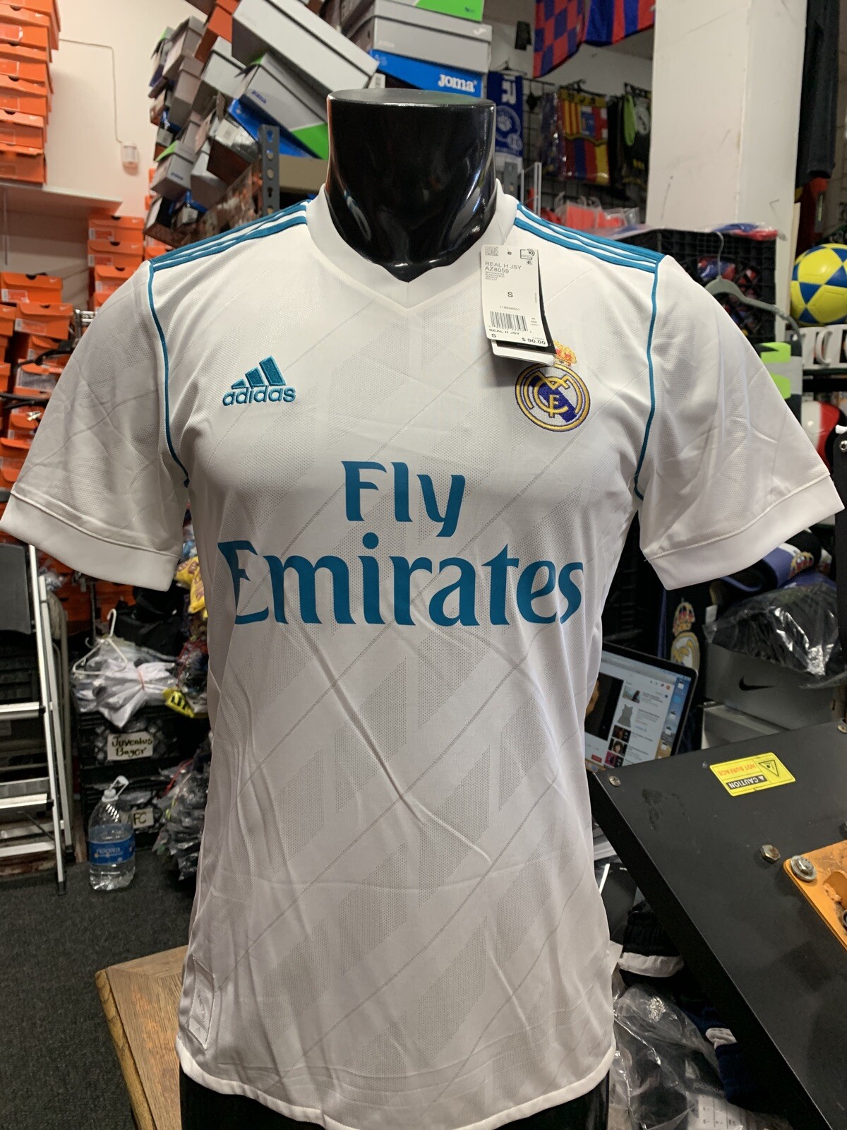 Real+Madrid+Jersey+2017%2F18+Home+Size+XL+Shirt+Mens+Camiseta+adidas ...