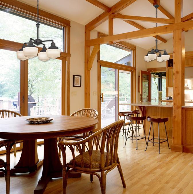 Westinghouse 6342000 - Scholar 4-Light Chandelier/Semi-Flush Ceiling ...