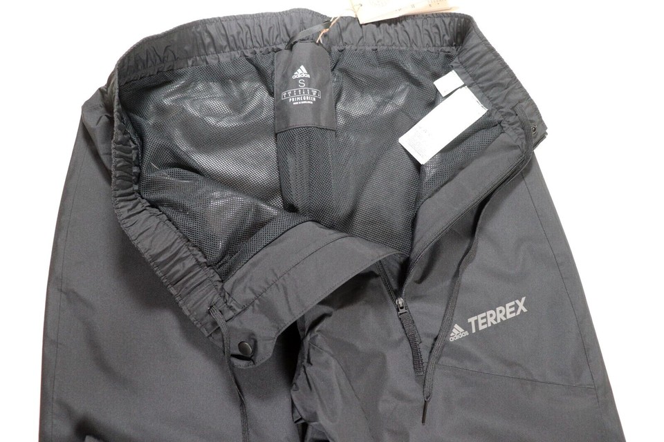 ADIDAS TERREX MULTI RAIN.RDY WATER REPEL RAIN PANTS BLACK GM4774 MEN M ...