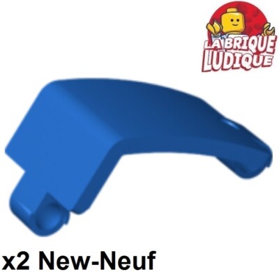Lego Technic 2X Curved Panel Body Panel 3X6X3 Blue 24116 NEW | eBay