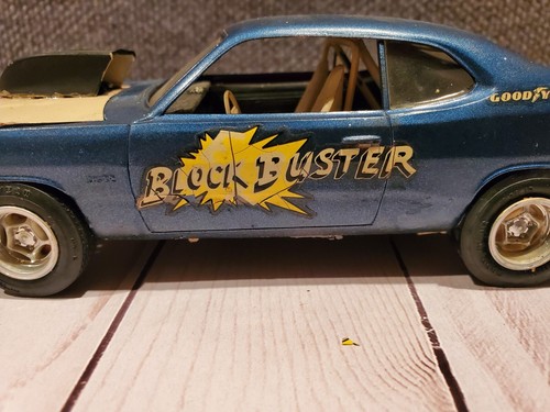 Vintage MPC 1974 Plymouth Duster Plastic Model Funny Car Kit Built 1:25 ...