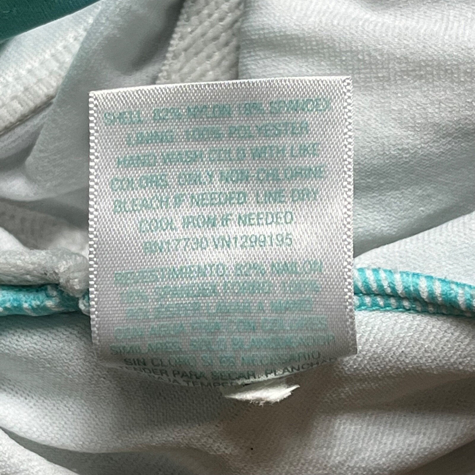 Kona Sol Blue Tie-Dye Swim Suit One Piece ((size Larg… - Gem