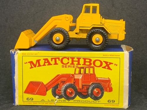 Matchbox MB69-B8: Hatra Tractor Shovel with original Type E2 Box | eBay