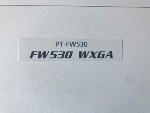 Panasonic Projector PT-FW530 | 4500 Lumens. | eBay