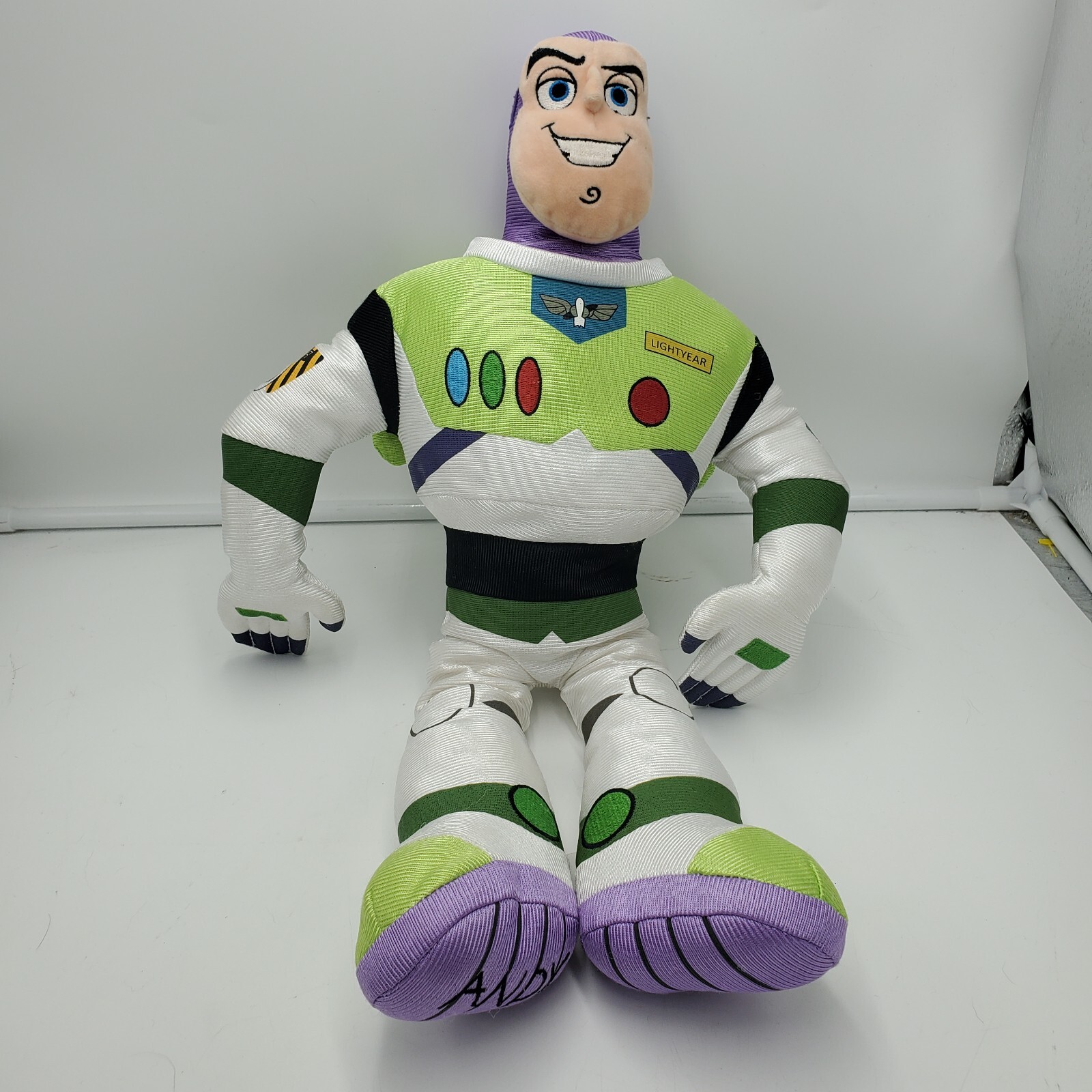 Disney Store Buzz Light Year Toy Story Plush Soft Toy Stuffed Space ...