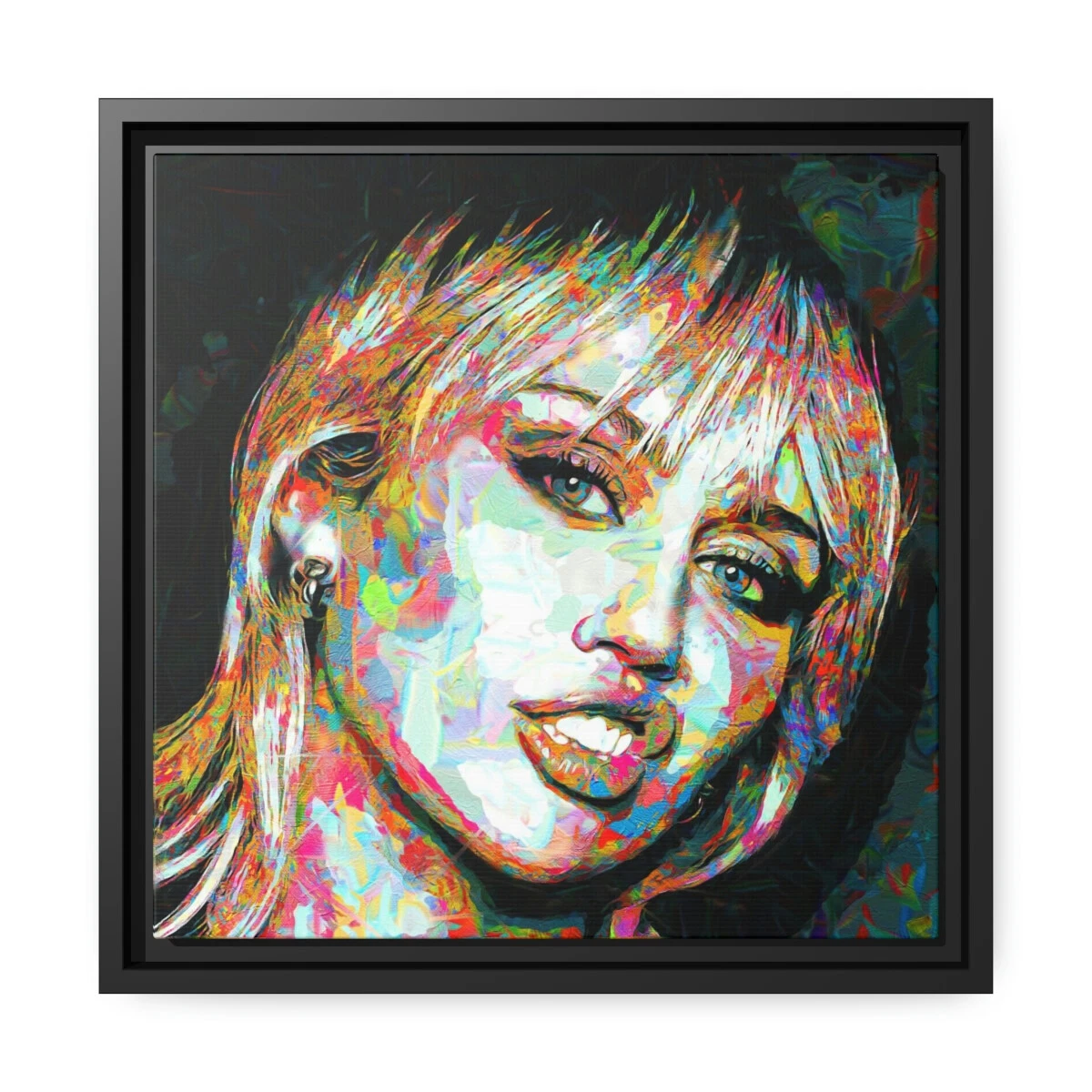 Miley Cyrus Painting