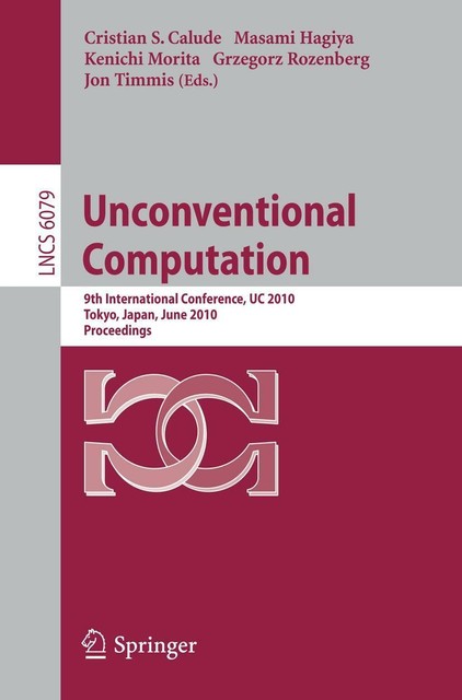 Unconventional Computation von Jonathan Timmis Christian S. Calude ...