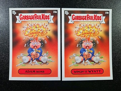 Adam Bomb Wingin' it Wyatt Chicken Wing Day July 29 Garbage Pail Kids 2 ...