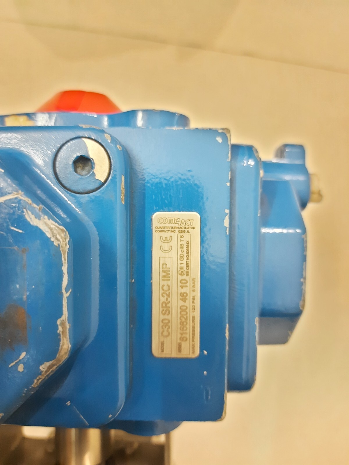 HABONIM COMPACT C30 SR-2C IMP PNEUMATIC ACTUATOR w/ 10 H27-666MYB ...