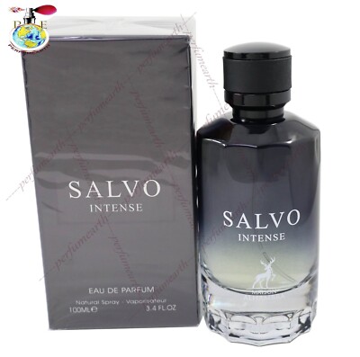 Salvo Intense By Maison Alhambra Lattfa 3.4/3.3 oz Edp Spray For Men ...