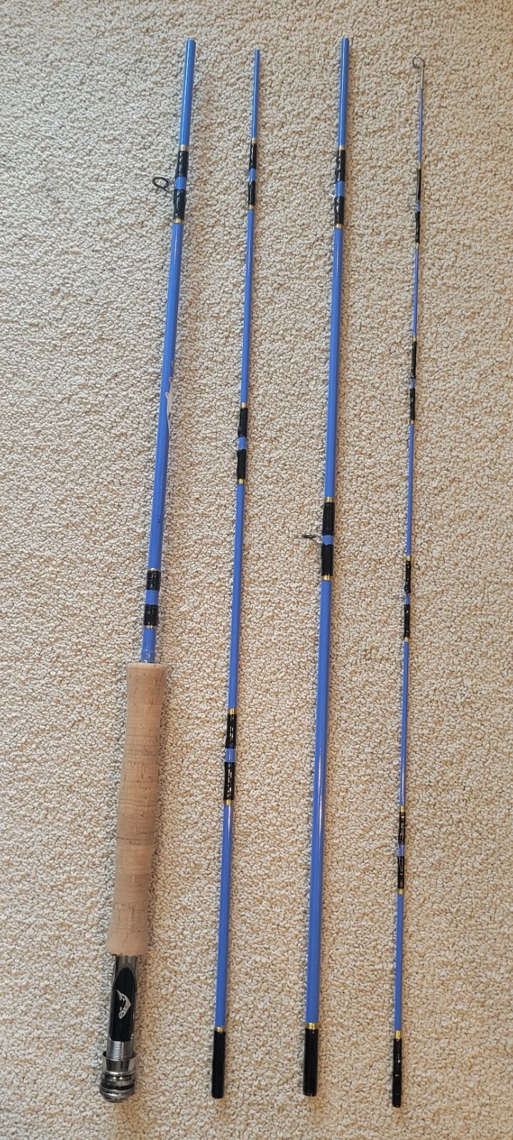 Custom Built Fly Rod 9' IM6 4wt, 4piece | eBay