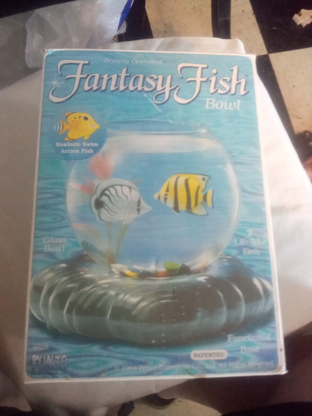 Vintage+Battery+Operated+Fantasy+Fish+Bowl+Decor+1994+FUNCO+Enterprise ...