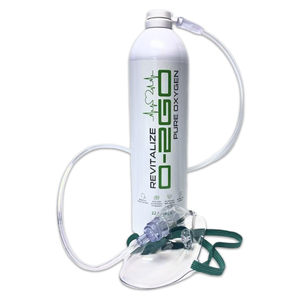 O2GO 3 X 18L Oxygen Can with Mask and Tube - 99.5% Pure Oxygen | eBay