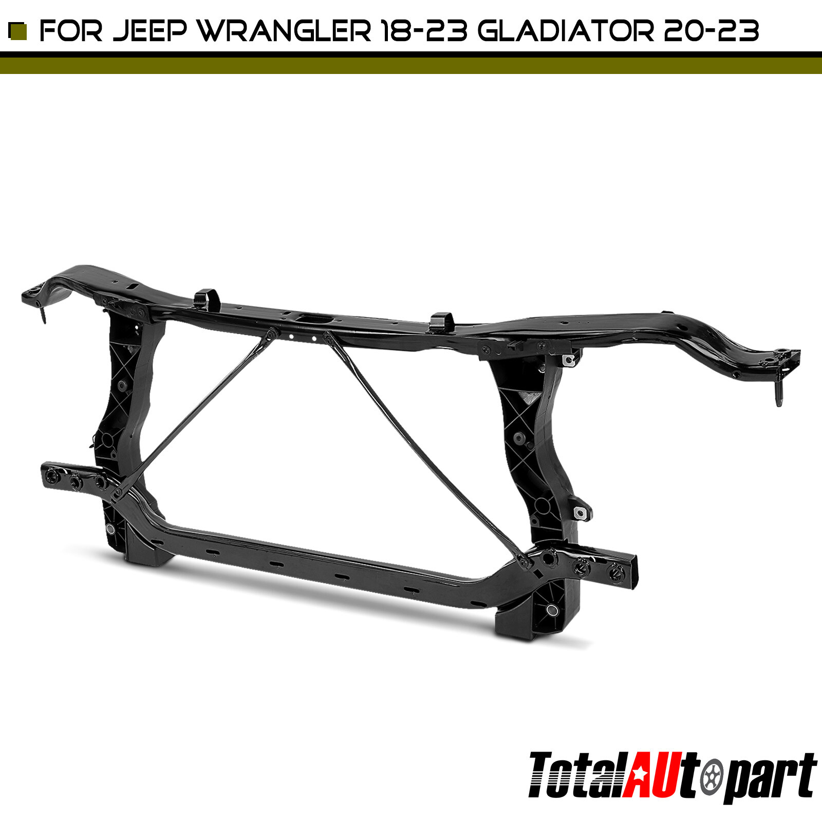 Radiator Support Assembly for Jeep Gladiator JT 2020-2023 Wrangler JL ...