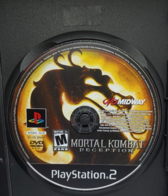 Used PS2 Mortal Kombat Deception WATER DAMAGED | eBay