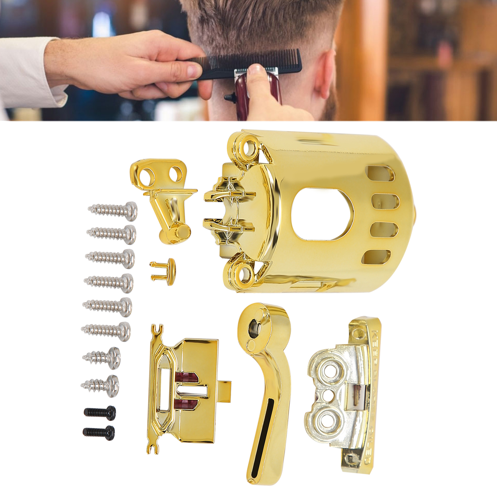 Hair Clippers Hair Trimmer Replacement Parts Switch Motor Set Fit For ...