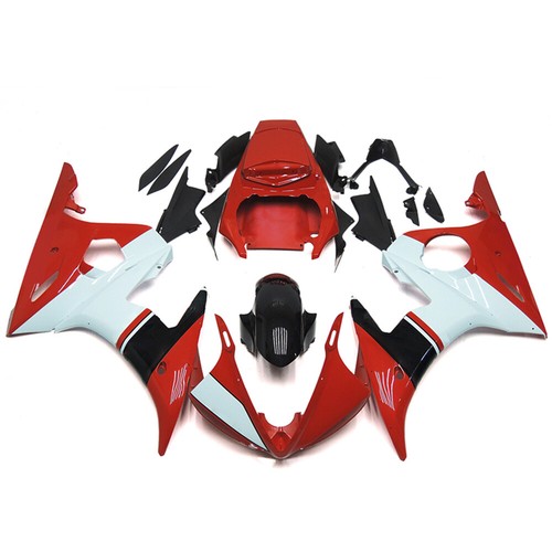 Red White Bodywork For Yamaha YZF600 R6 2003-2005 R6S 2006-2009 ABS ...