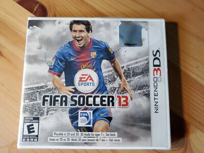 FIFA Soccer 13 (Nintendo 3DS, 2012) sealed with tear in seal NIB fast ...