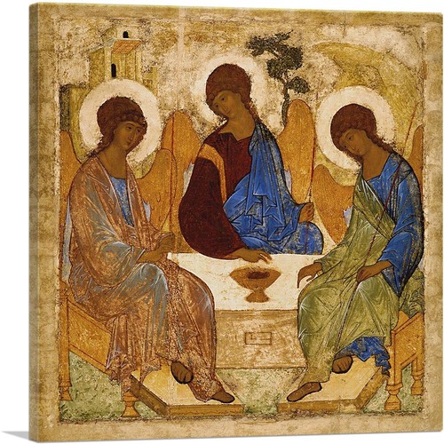ARTCANVAS The Holy Trinity Canvas Art Print by Andrei Rublev | eBay