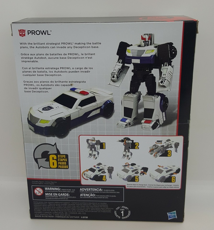 New Transformers PROWL Generations Cyber Battalion Figure - Walgreens ...