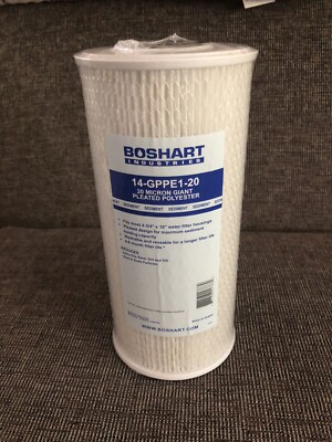 NWT Boshart Water Sediment Filter | eBay