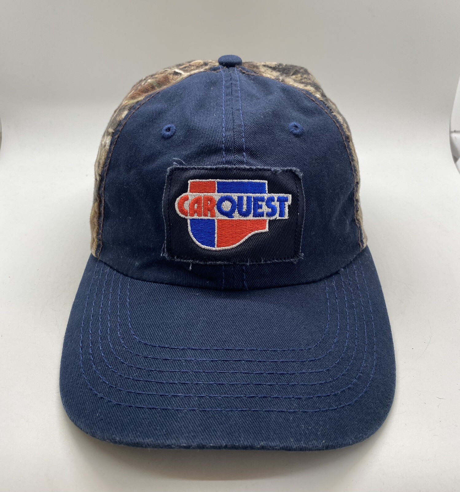 CarQuest Cap Hat Adult Adjustable Camo/Blue Polycotton | eBay