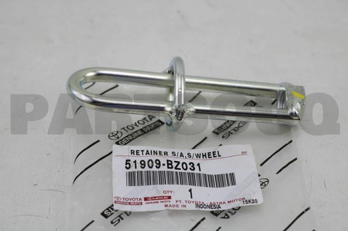 51909BZ031 Genuine Toyota HINGE SUB-ASSY, SPARE WHEEL CARRIER 51909 ...