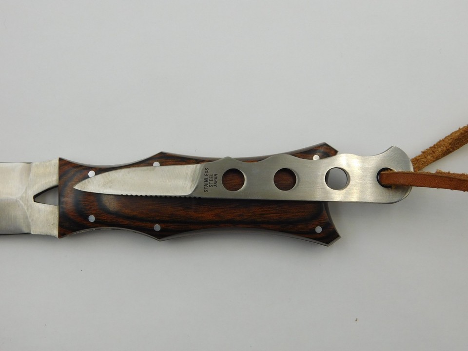 Vintage Valor 490 Boot Knife w/ Leather Sheath | eBay