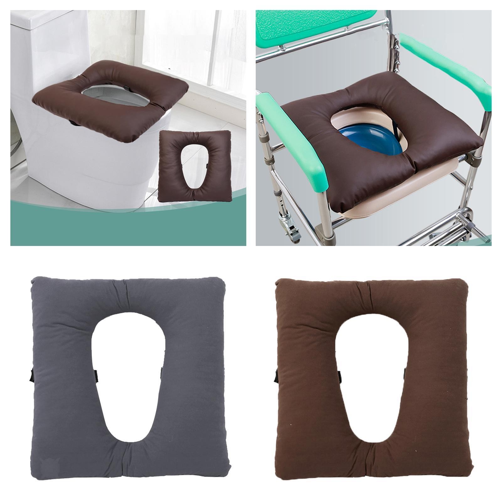Commode Cushion Toilet Seat Riser for Senior for Seniors Patients ...