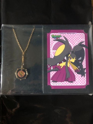 Pokemon Center Original Mega Mawile Necklace Mega Stone Accessory Japan ...
