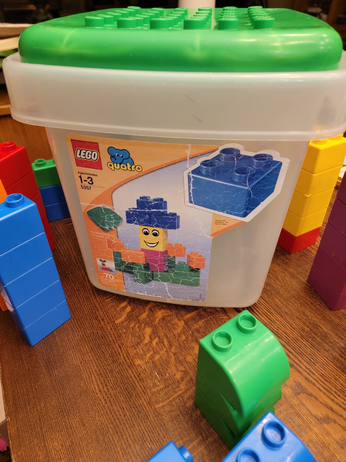 LEGO Quatro: Large Quatro Bucket (5357) for sale online | eBay
