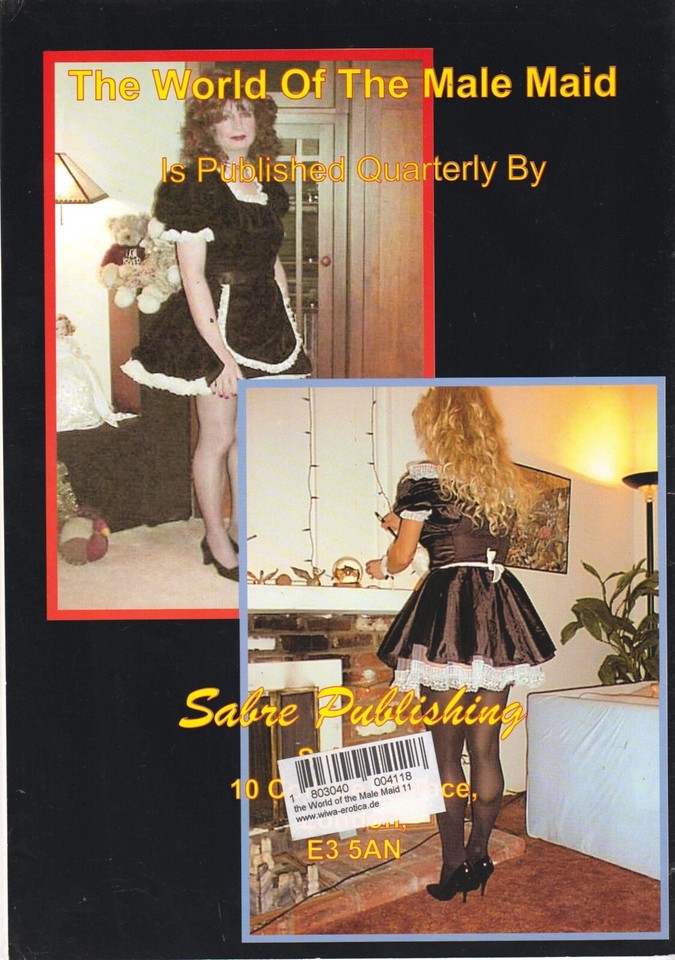 The World of the Male Maid #11 Magazine French Maid Dominatrix TV TS ...