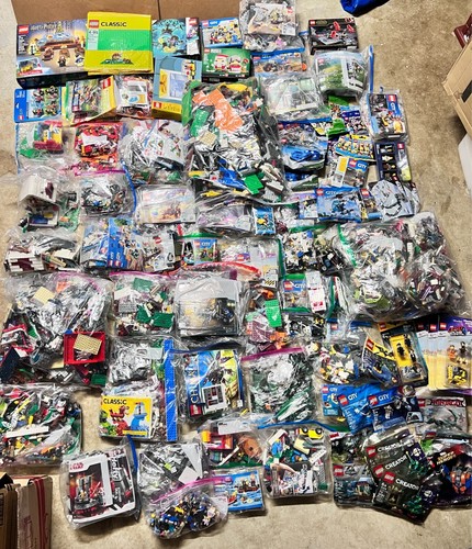 LEGO Bulk Sets & Parts 60ish+ Lbs - Some New - Minifigs, City, Star ...