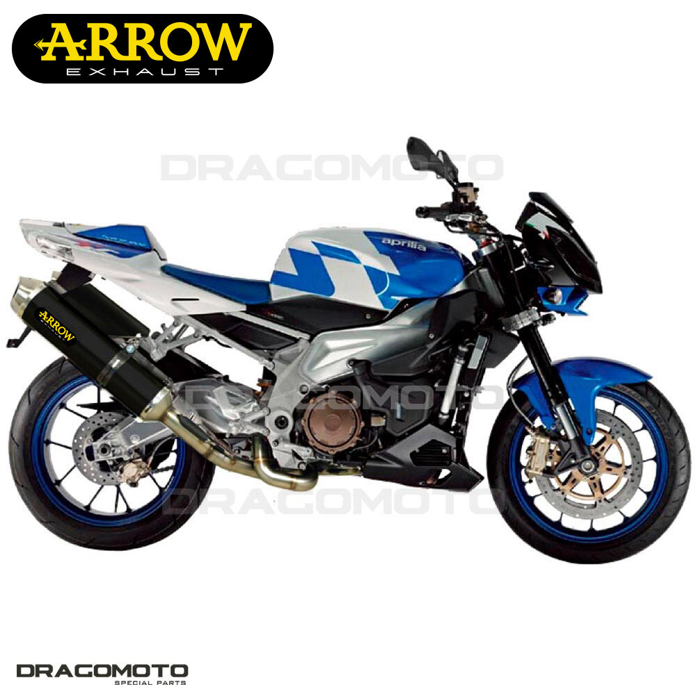Exhaust APRILIA RSV 1000 R / FACTORY 2008 ARROW ALU Black RACE-TECH | eBay