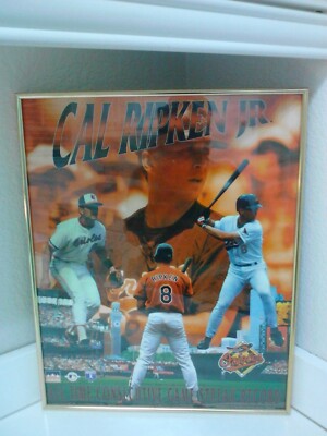 Cal Ripken Jr. 1995 All Time Consecutive Game Streak Record 16 X 21 ...