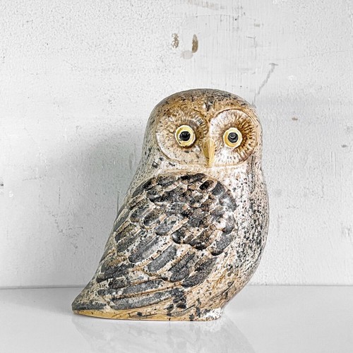 Lisa Larson Owl Figurine Scandinavian Handmade Ceramic Ornament ...