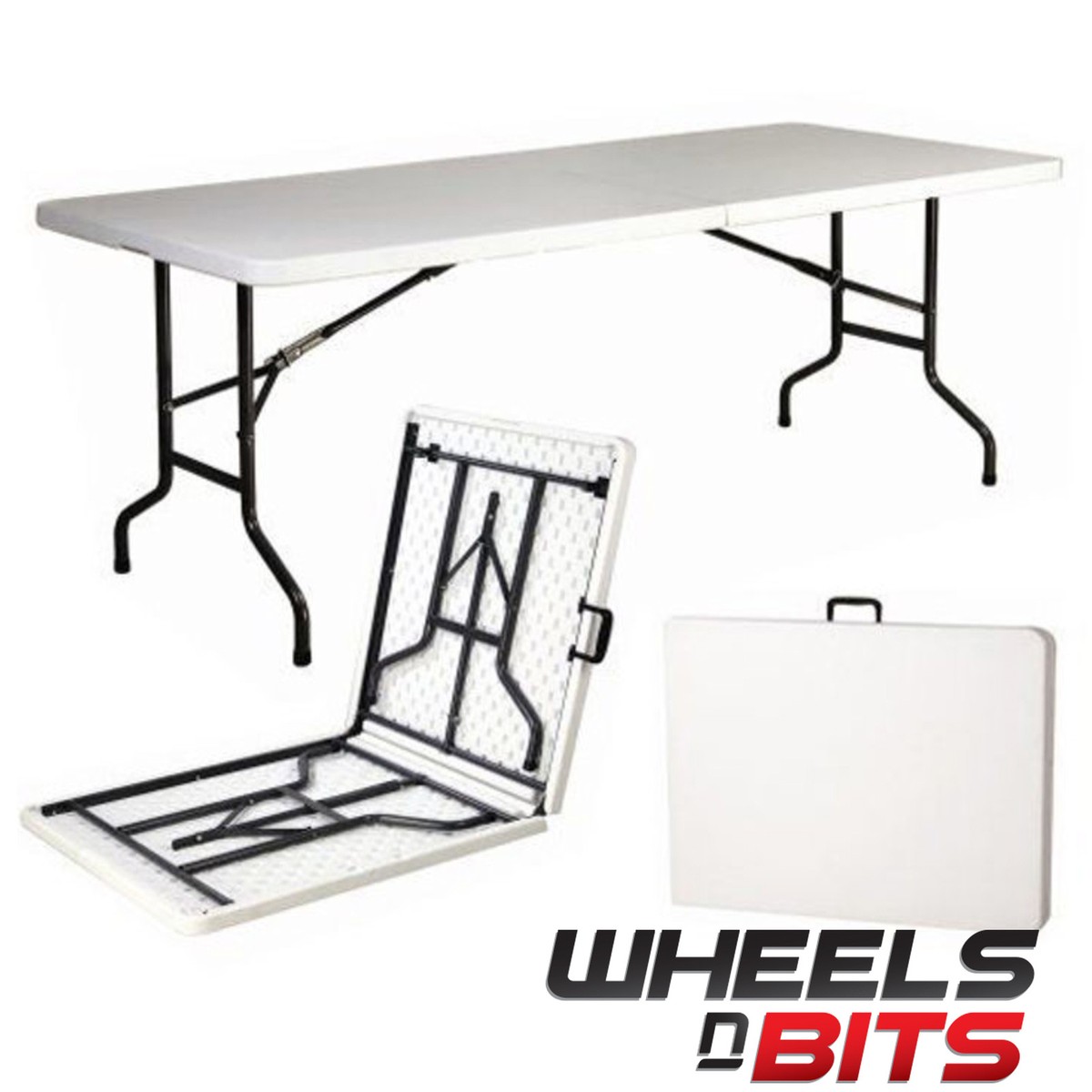 6 Ft Folding Banquet Table Folding Trestle Table | Rectangular