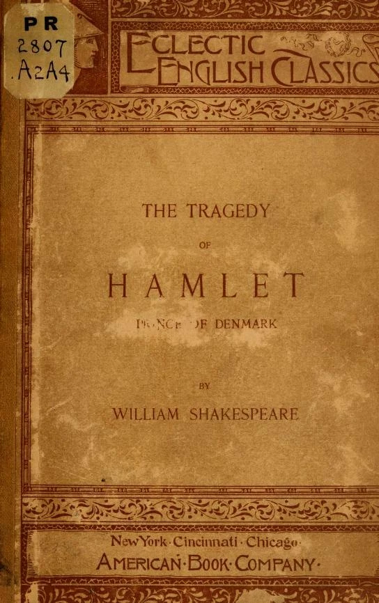 Hamlet Play Cover