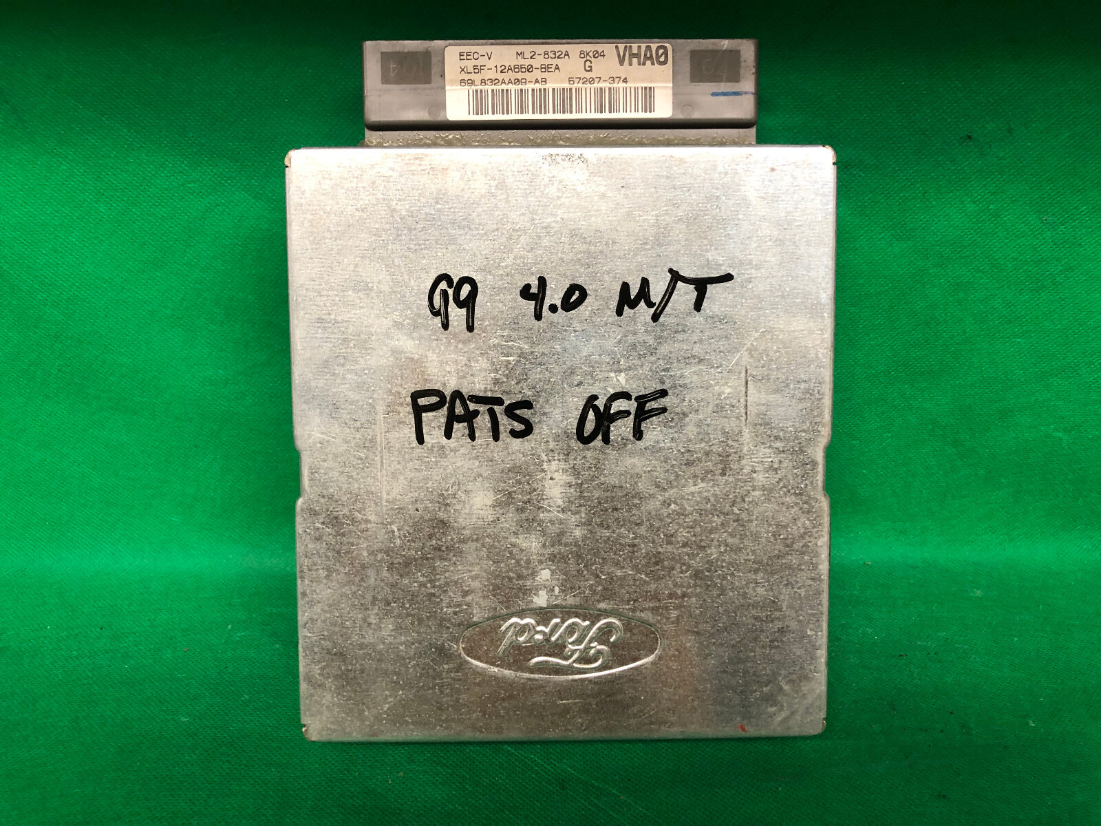 PATS OFF PLUG & PLAY 99-00 FORD RANGER 4.0 MT B4000 MODULE ECU PCM ECM ...