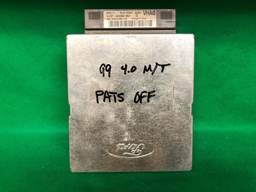 PATS OFF PLUG & PLAY 99-00 FORD RANGER 4.0 MT B4000 MODULE ECU PCM ECM ...